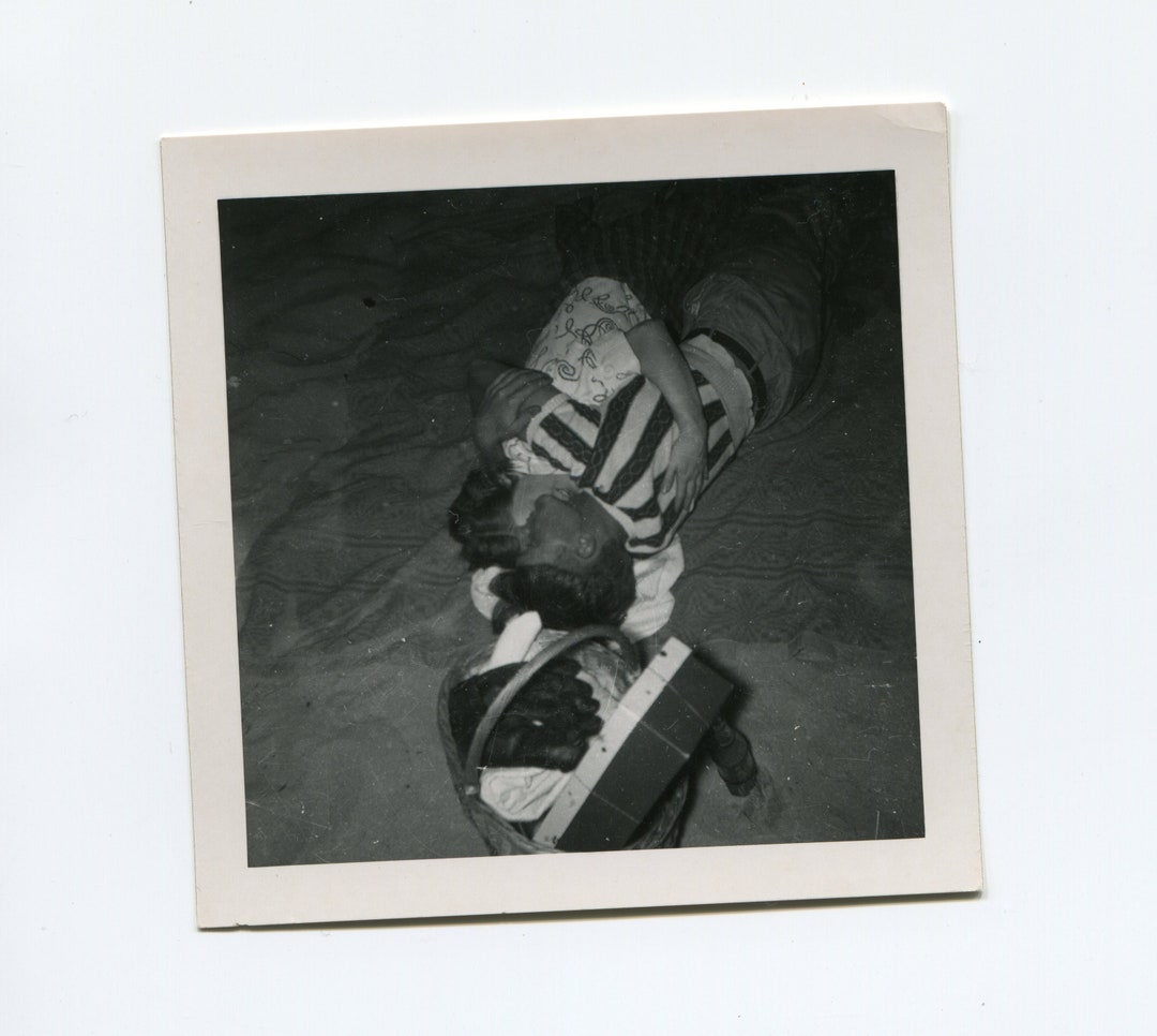 A Bit of Necking, Vintage Snapshot Photo - Etsy