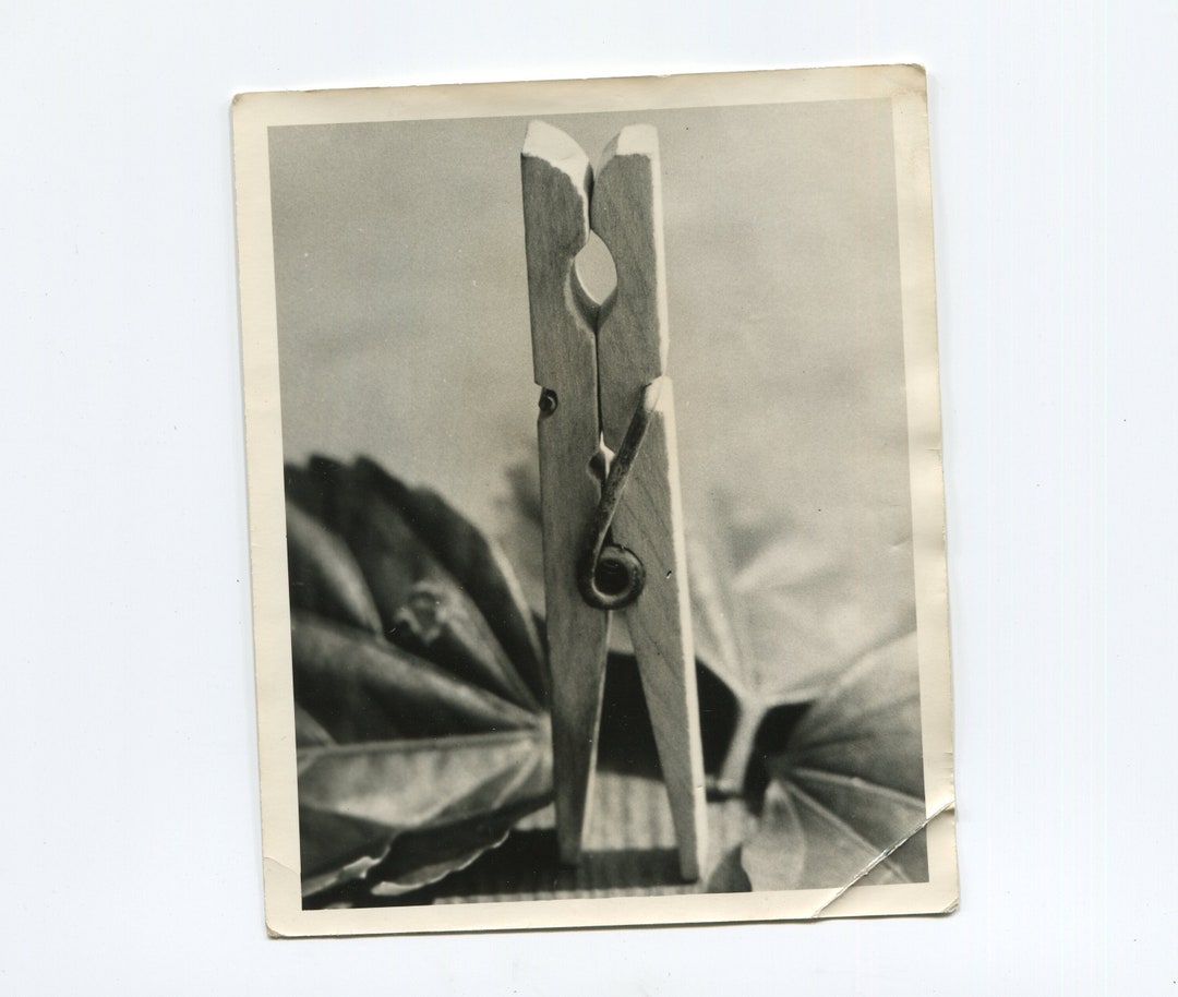 Clothes Pin, Vintage Snapshot Photo - Etsy