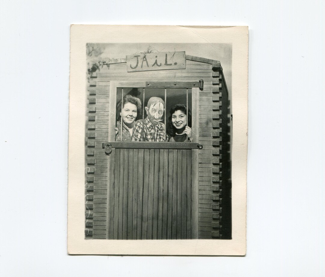 Jail, Vintage Arcade Photo - Etsy