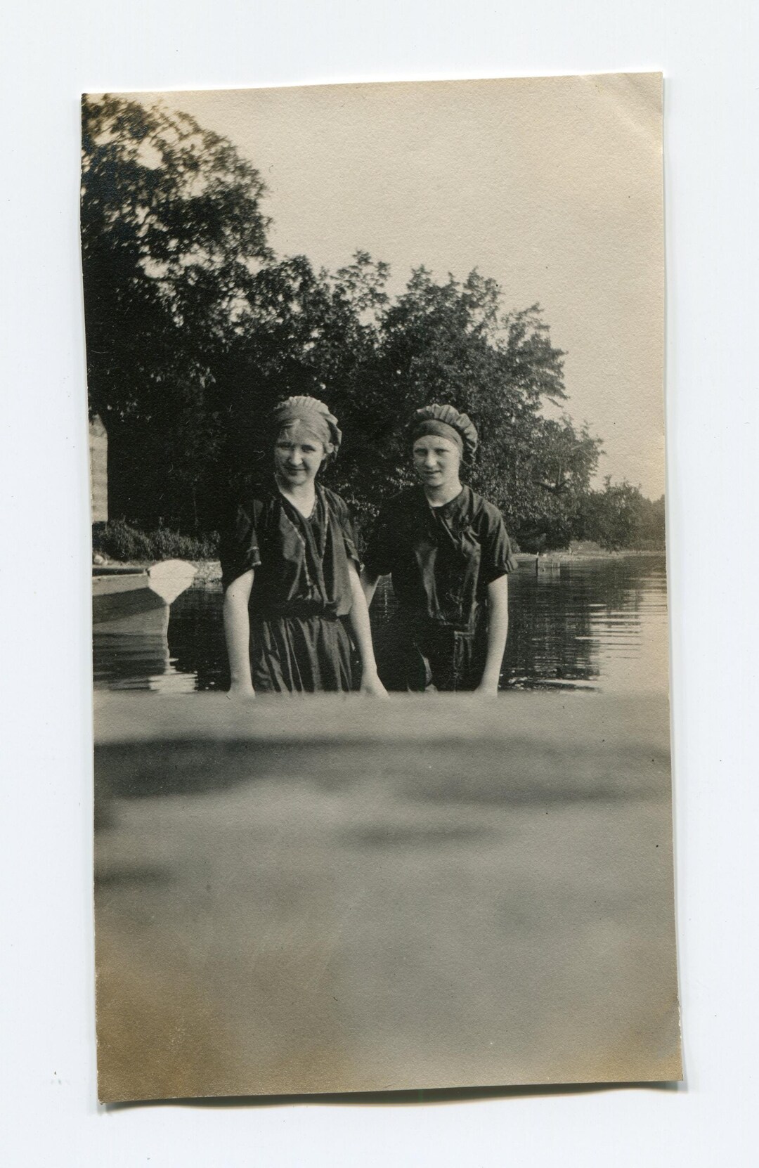 Swimming Hole, Antique Snapshot Photo - Etsy