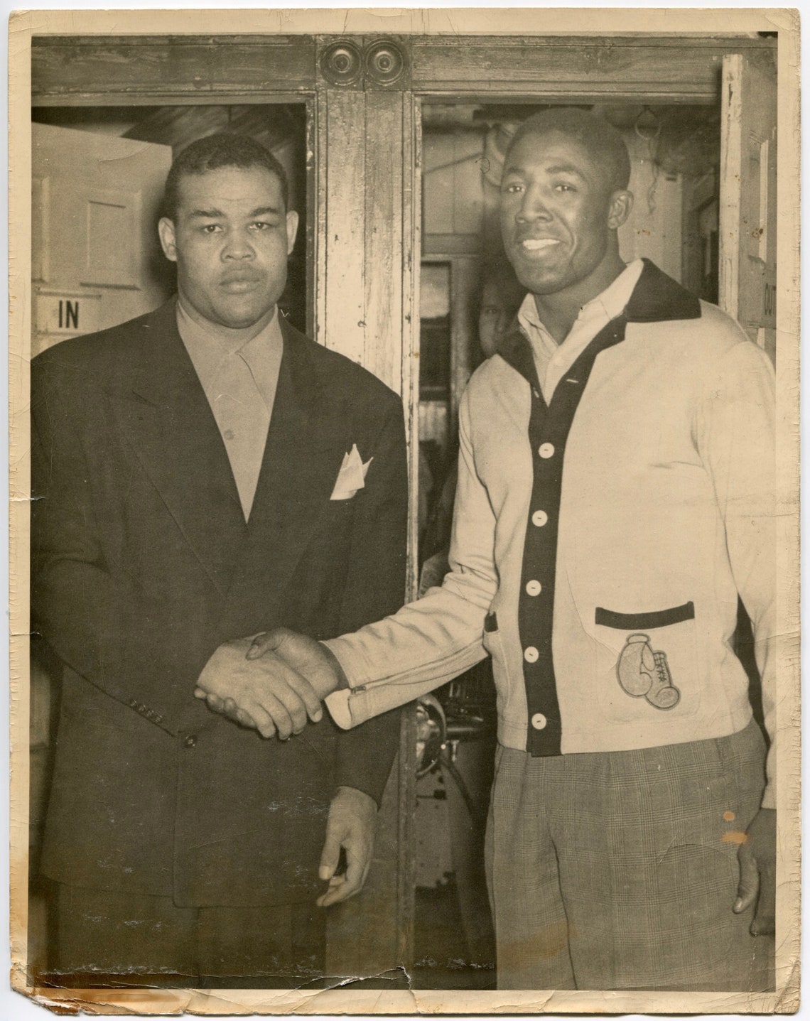 Boxer Joe Lewis rare photo lot with original branded comic | Etsy