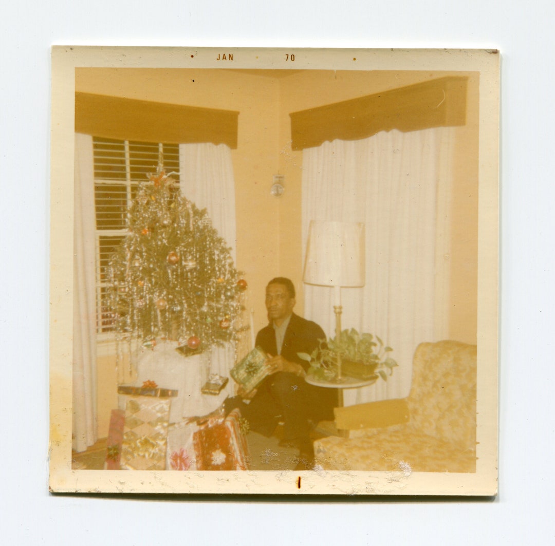 Christmas Morning, Vintage African American Snapshot Photo - Etsy