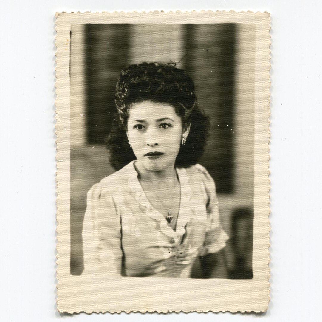 Leonor Torres, Identified Vintage Studio Photo, Mexican American Woman ...