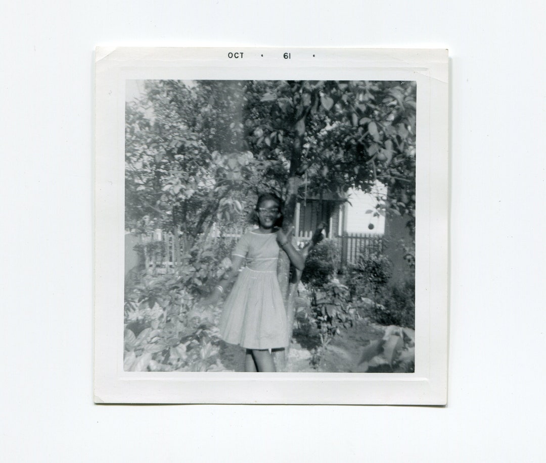 Tree Hugger, Vintage African American Snapshot Photo - Etsy