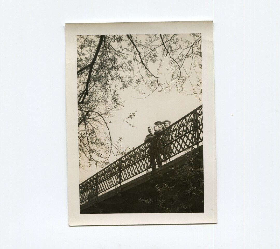 Bridge, Vintage Snapshot Photo - Etsy