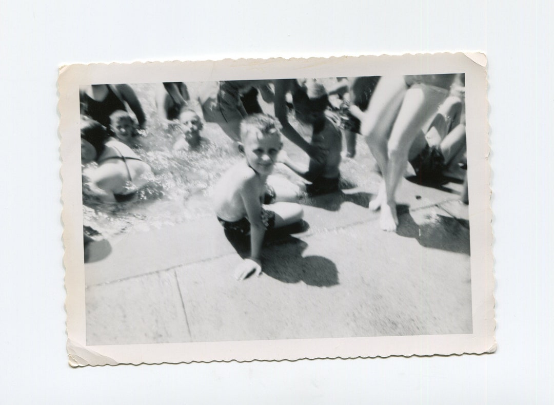 Swimming Hole, Vintage Snapshot Photo - Etsy