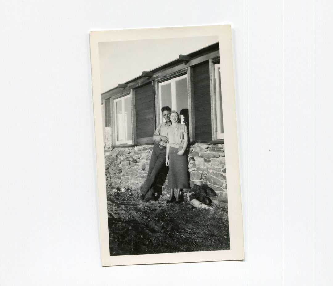 Lovers, Vintage Snapshot Photo - Etsy