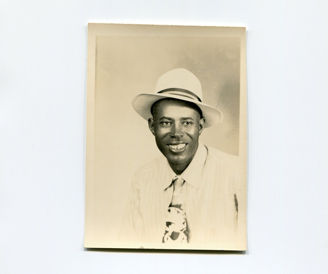 Toothy Grin, Vintage African American Studio Photo - Etsy