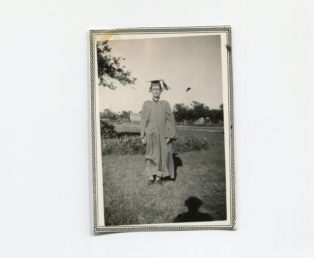The Graduate, Vintage Snapshot Photo - Etsy