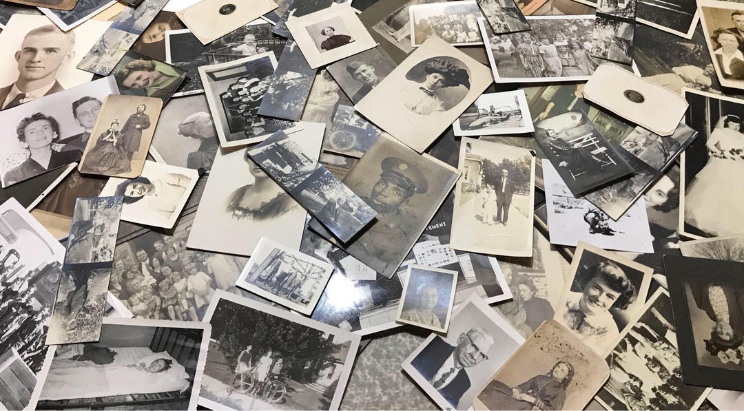Lot of Ten Random Antique/vintage Photos - Etsy