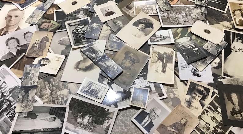 Lot of Ten Random Antique/vintage Photos - Etsy