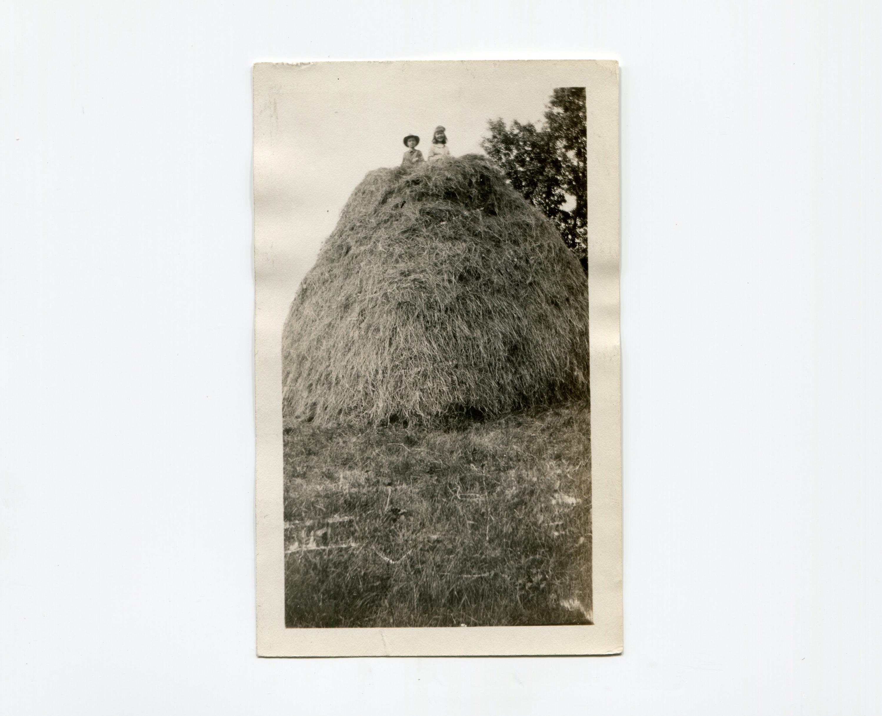 Haystack, Vintage Snapshot Photo - Etsy