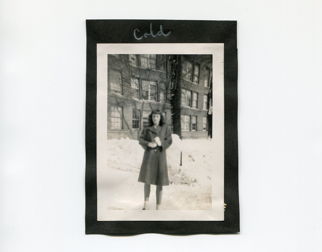Cold, Vintage Snapshot Photo - Etsy
