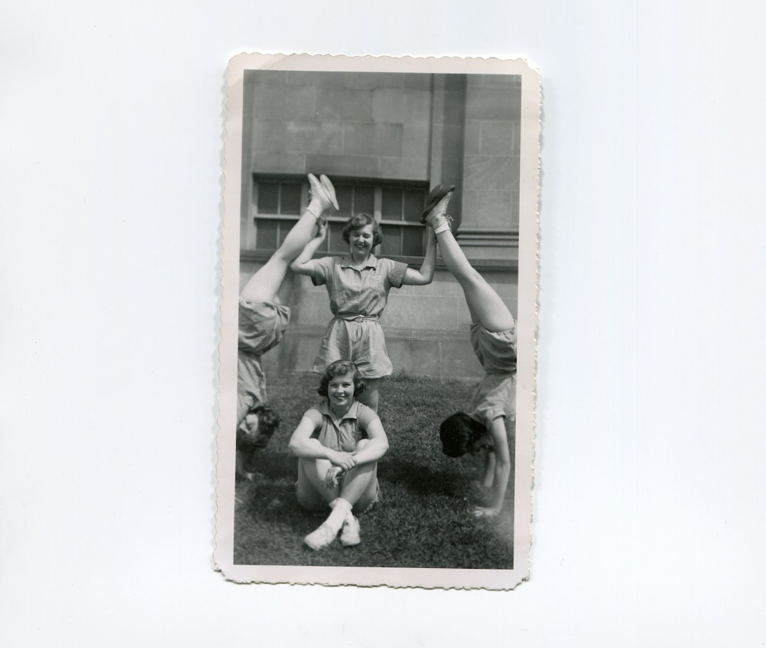 Handstands, Vintage Snapshot Photo - Etsy