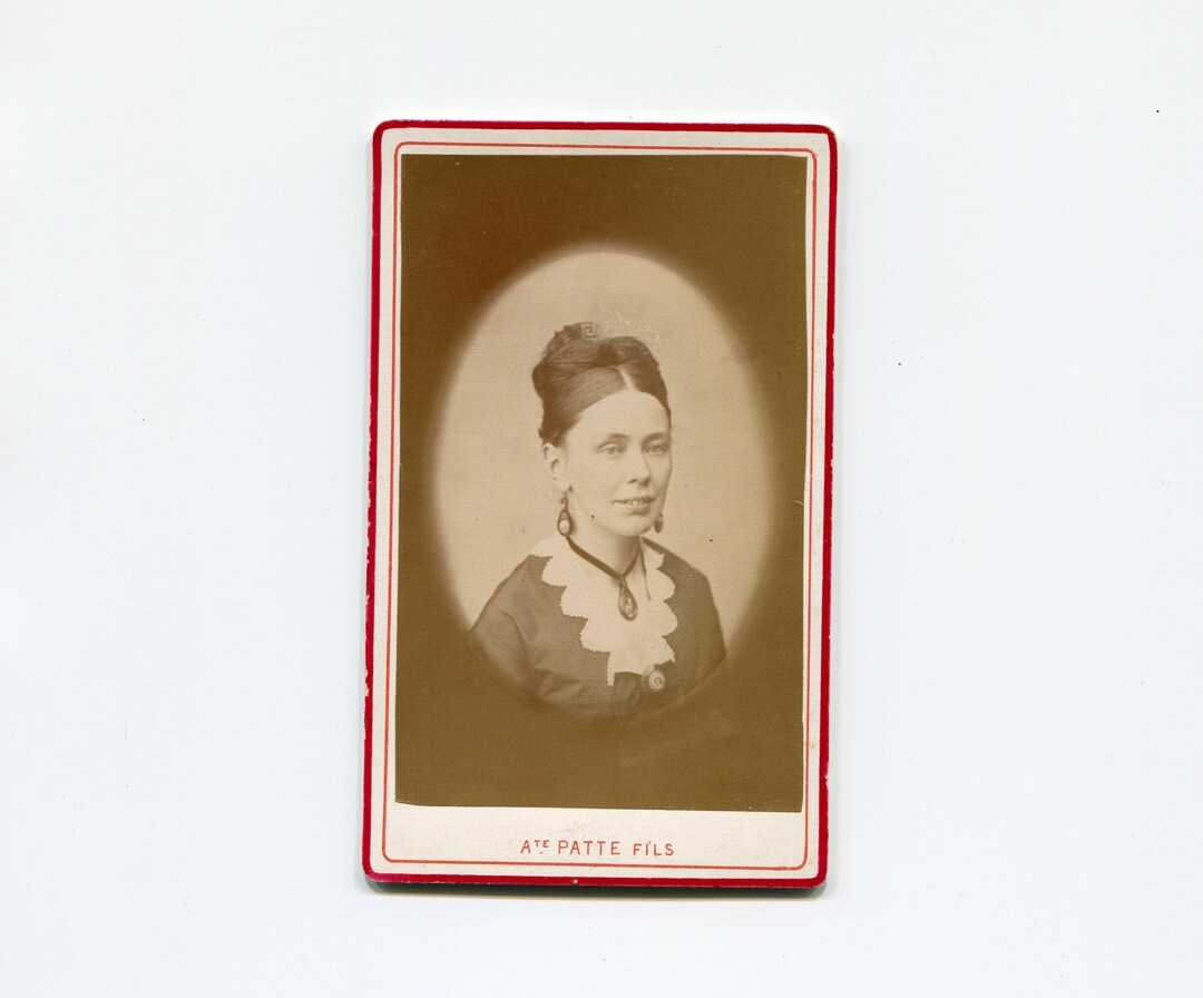 Early Smile, Antique French Cdv Photo - Etsy