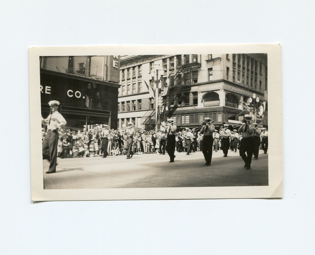 Parade, Vintage Snapshot Photo - Etsy