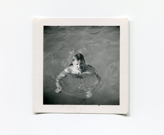 Splish Splash Vintage Snapshot Photo - Etsy