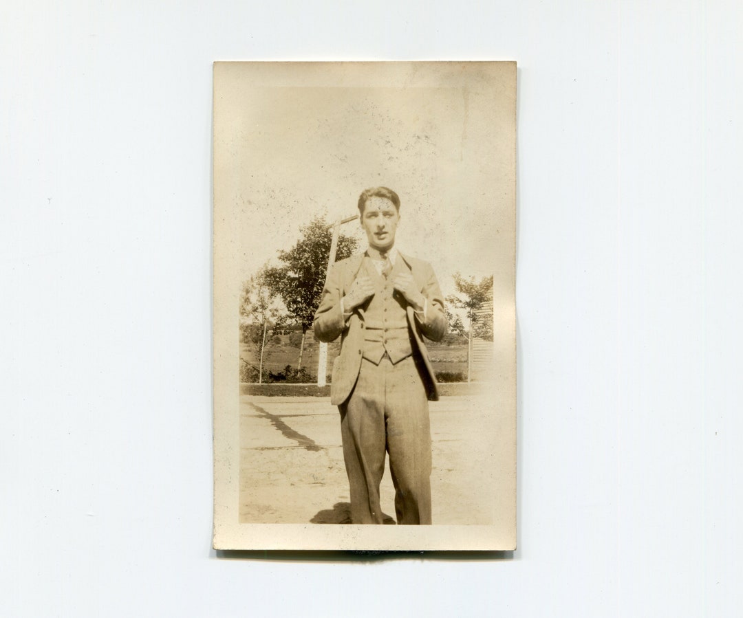 Sharp Dresser, Vintage Snapshot Photo - Etsy