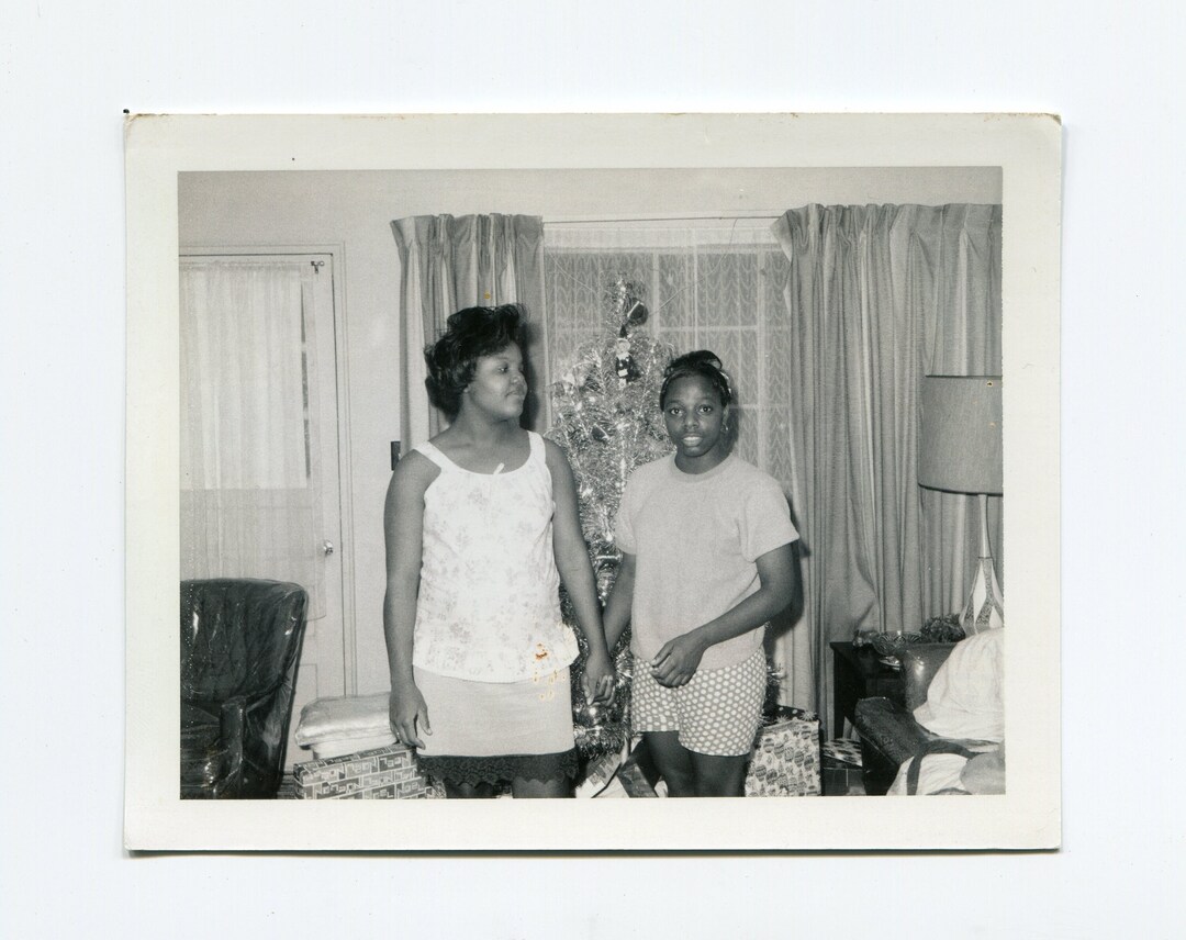 Christmas Morning, Vintage African American Snapshot Photo - Etsy