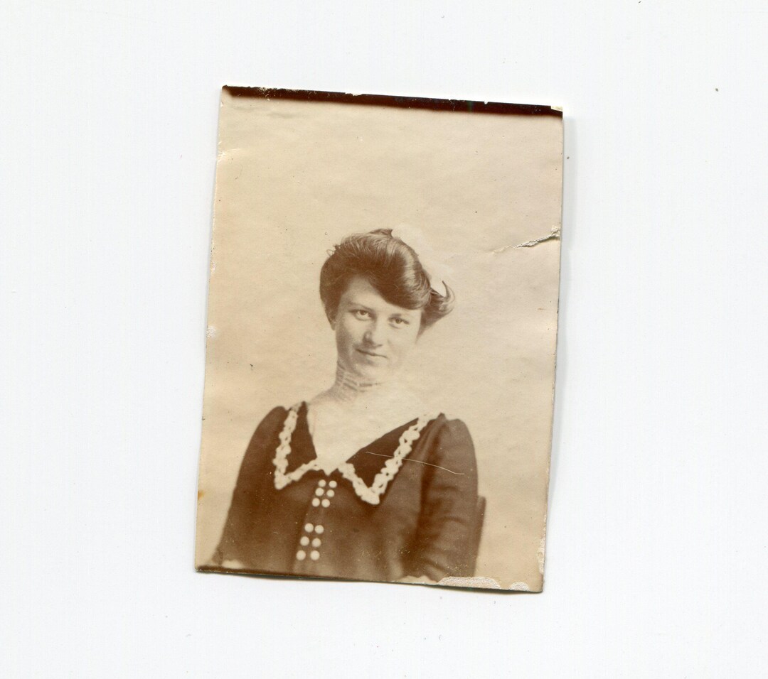 Gibson Girl, Antique Penny Photo - Etsy
