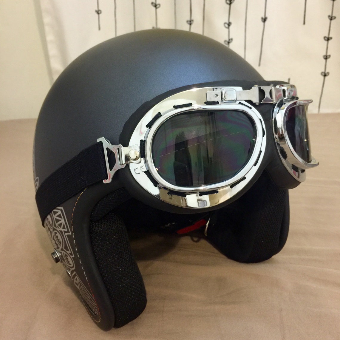 Hand Painted HELMET - Etsy UK