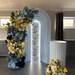 Floral Half Arch (blue Arch at the Back Sold Separately) - Etsy