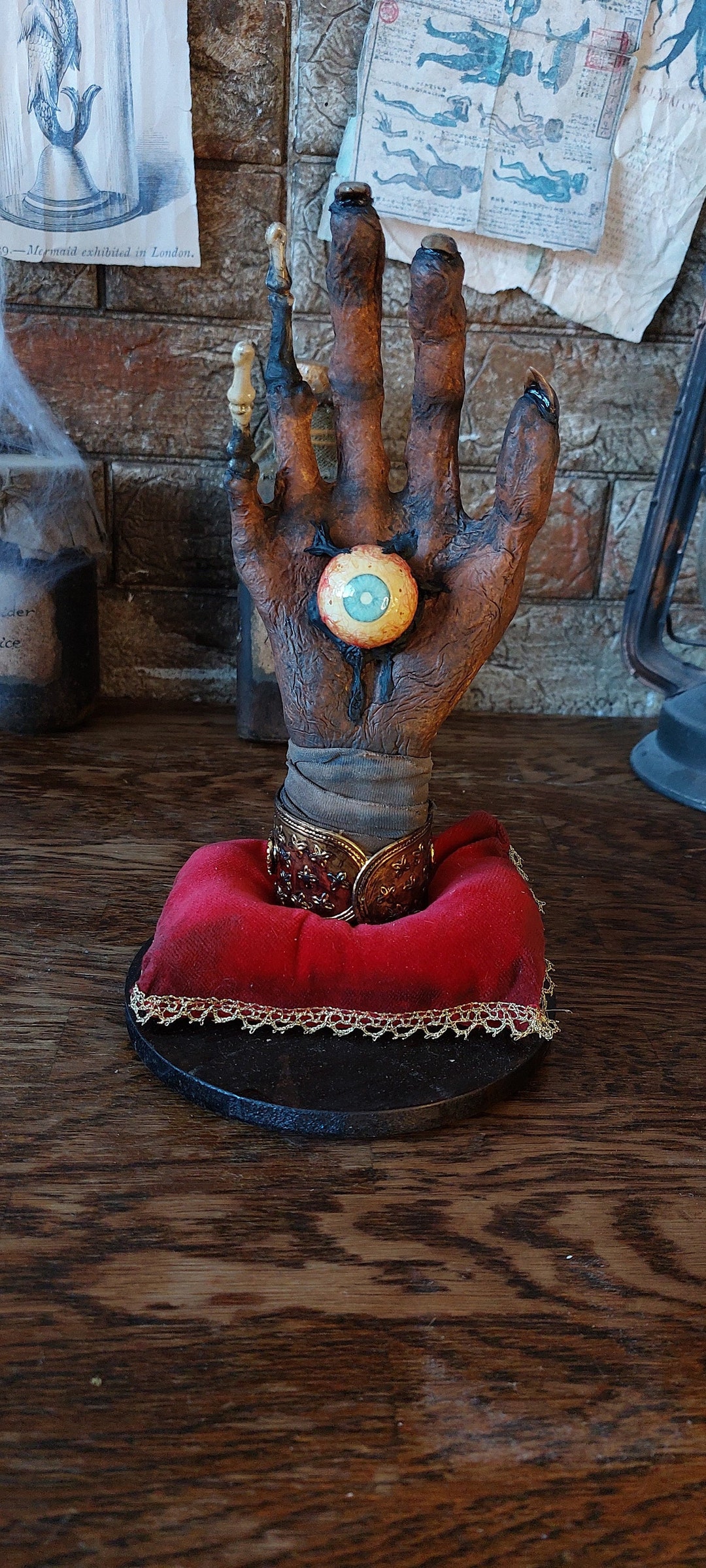 Vecna, Hand, Eye, Mummified, Fantasy, Dark Oddity, Ancient, Horror ...