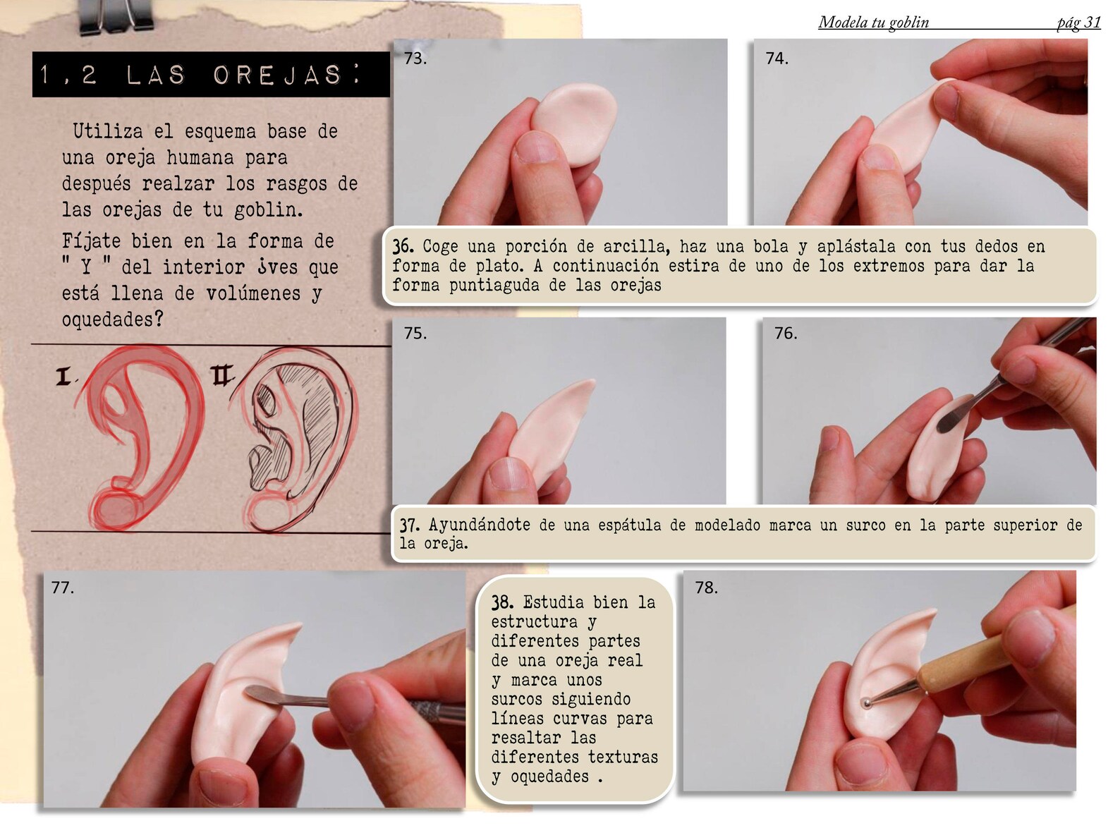 EBOOK (SPANISH) Goblin PDF Download Tutorial: How to Sculpt Your Own ...