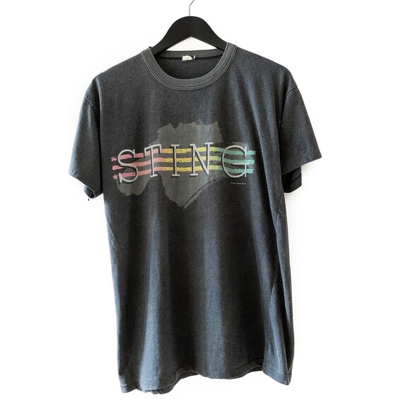 Original Sting 1985 European tour t shirt the police … - Gem