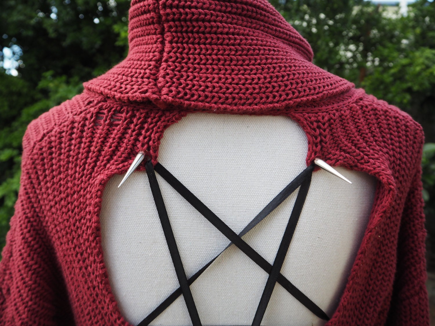 INFERNO Sweater Dress Gradient Goth Pentagram Sweater Two - Etsy Australia