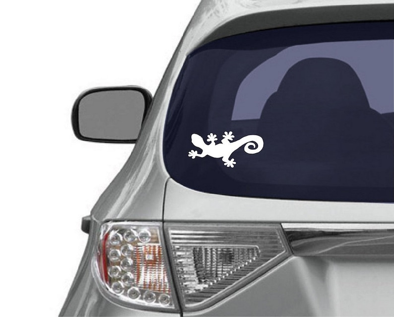 Sticker "gecko Lizard". Car, Window, Bumper, Laptop. - Etsy