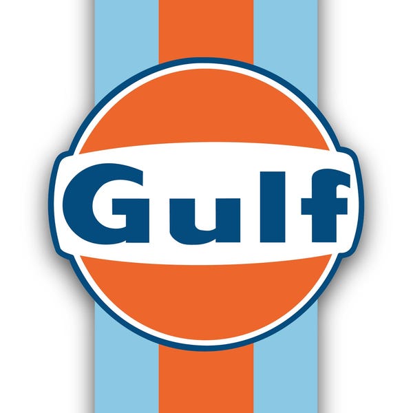 Gulf Oil Decals - Etsy