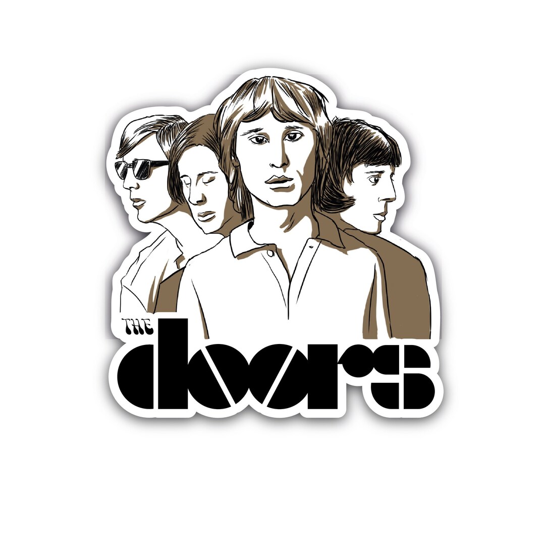 Sticker "the Doors". Car, Window, Bumper, Laptop Custom Decoration. - Etsy