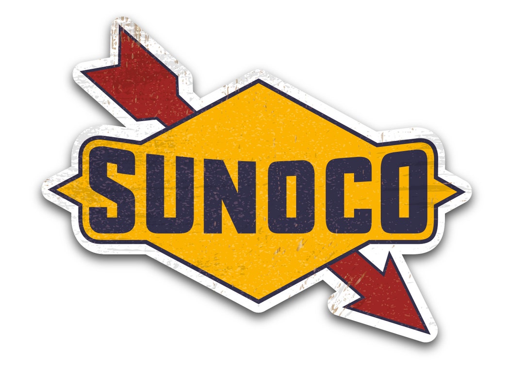 Sunoco Vintage Logo Sticker. for Window, Car, Laptop - Etsy