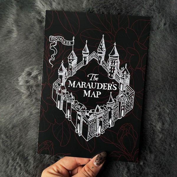 Marauders Map Poster - Etsy UK