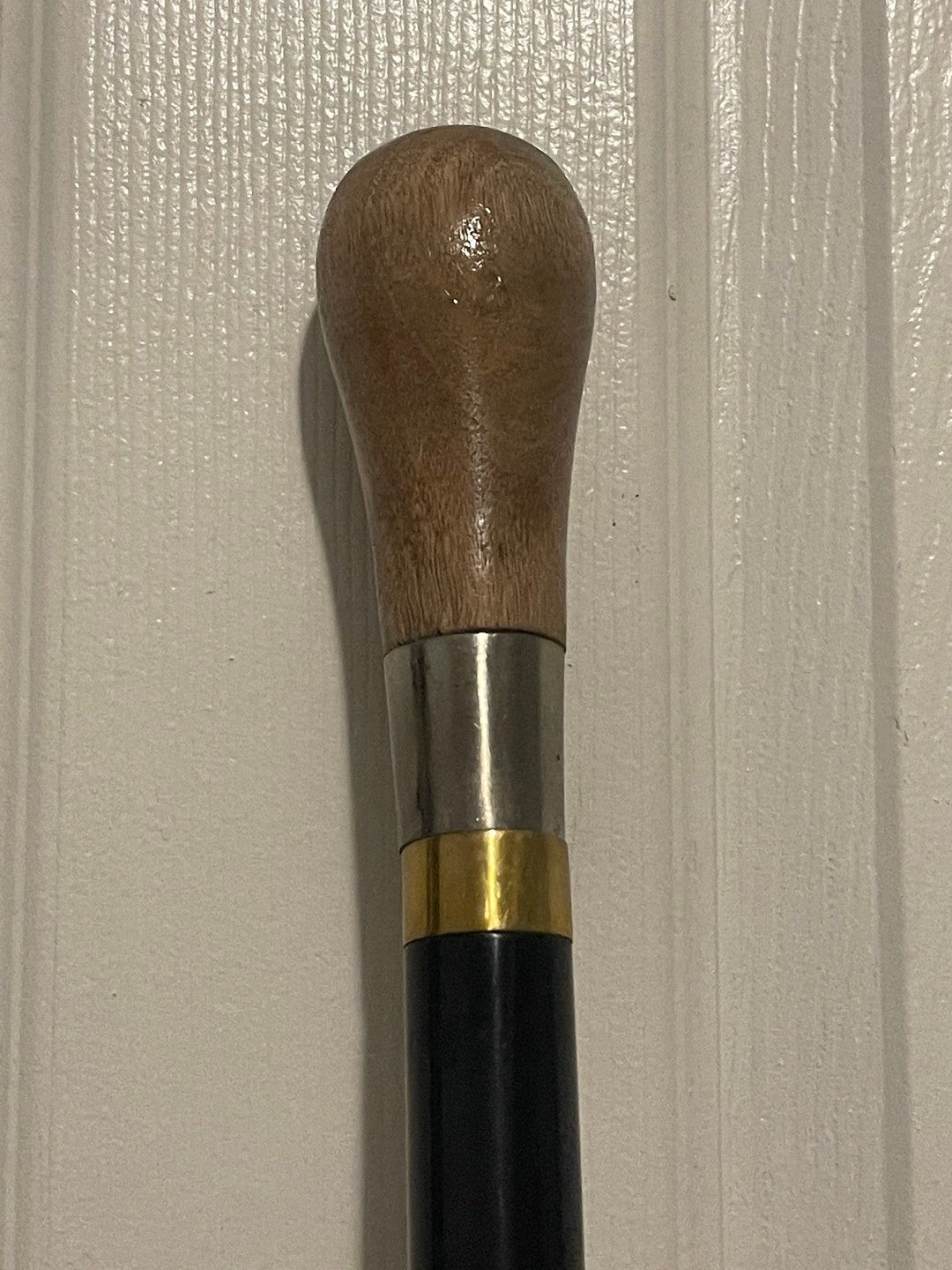 WOODEN HANDLE CANE Walking Cane Pimp Walk Hardwood Handle - Etsy