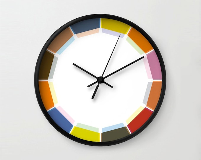 Modern Wall Clock, Modern Clock, Abstract Art Clock, Wall Decor, Modern ...