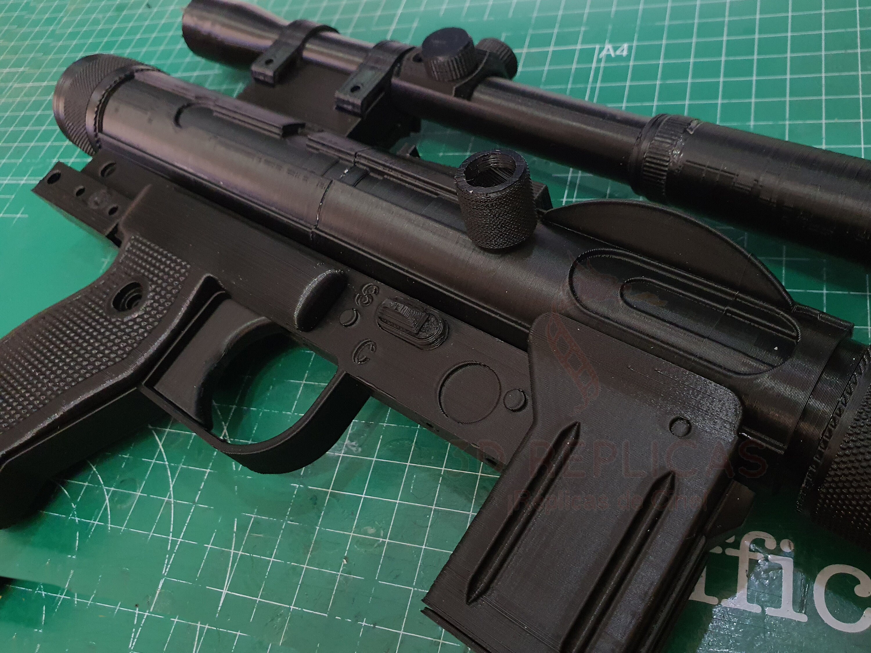 Star Wars Se-14r Death Trooper Blaster Cosplay Gun Pistol | Etsy UK