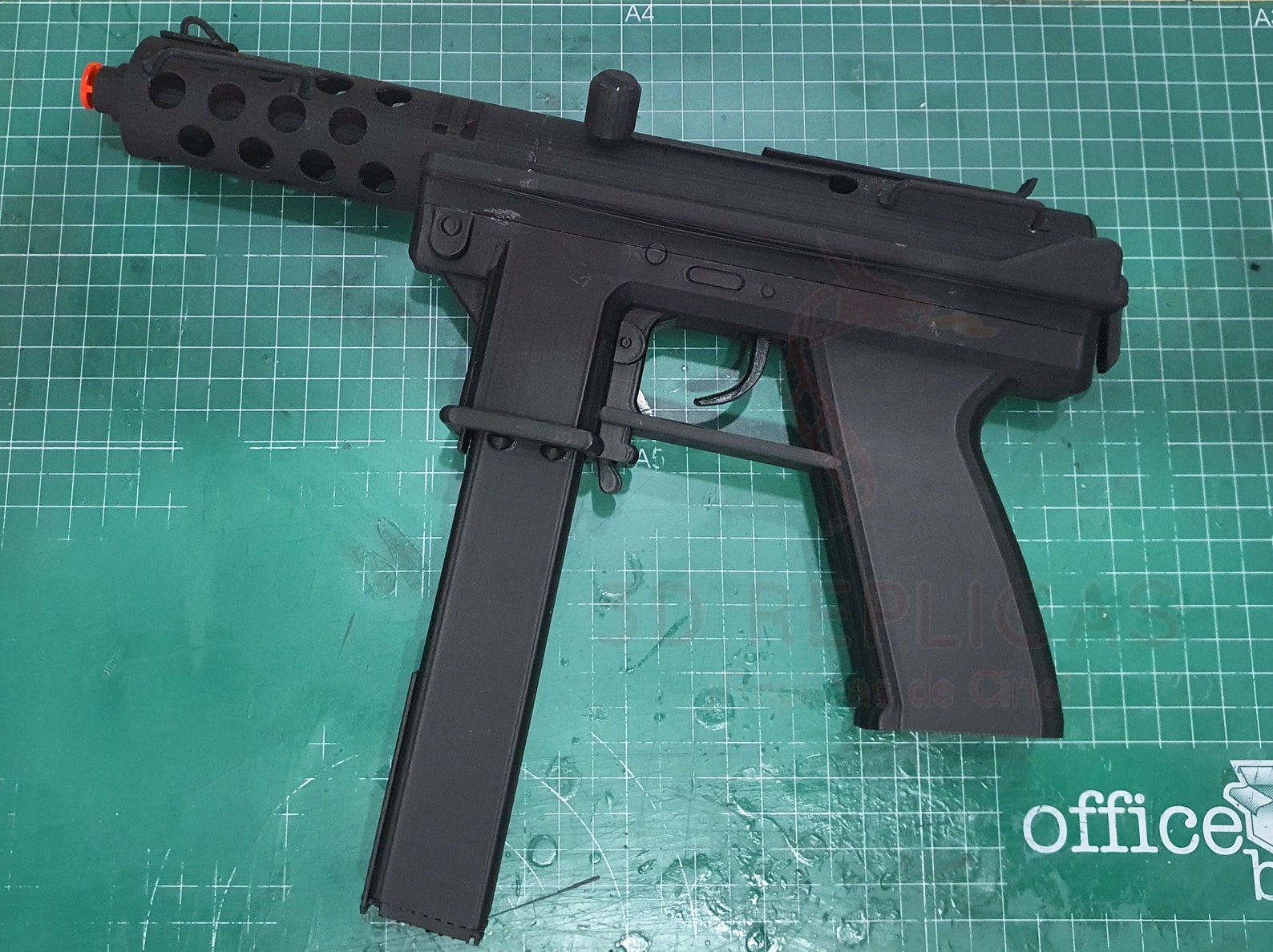 Intratec TEC-9 Machine Gun Prop Replica Big Trouble Little - Etsy