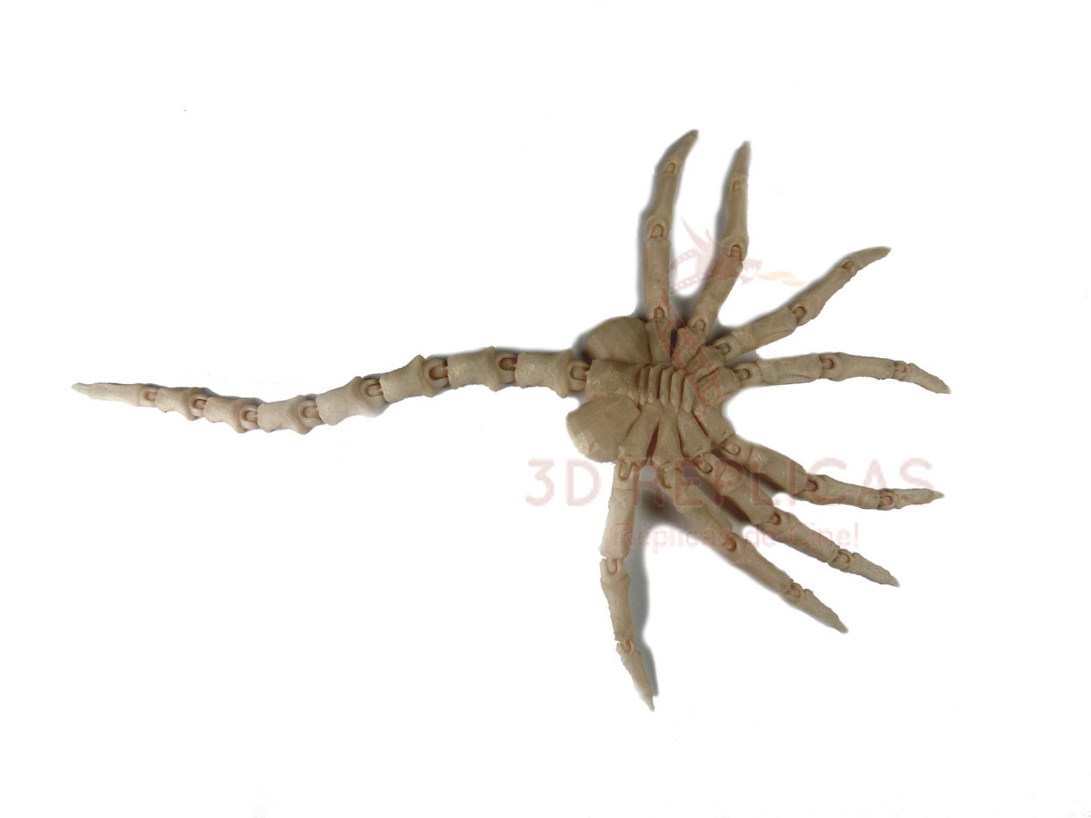 Alien Facehugger Articulated Poseable Cosplay Prop Replica Aliens Face ...