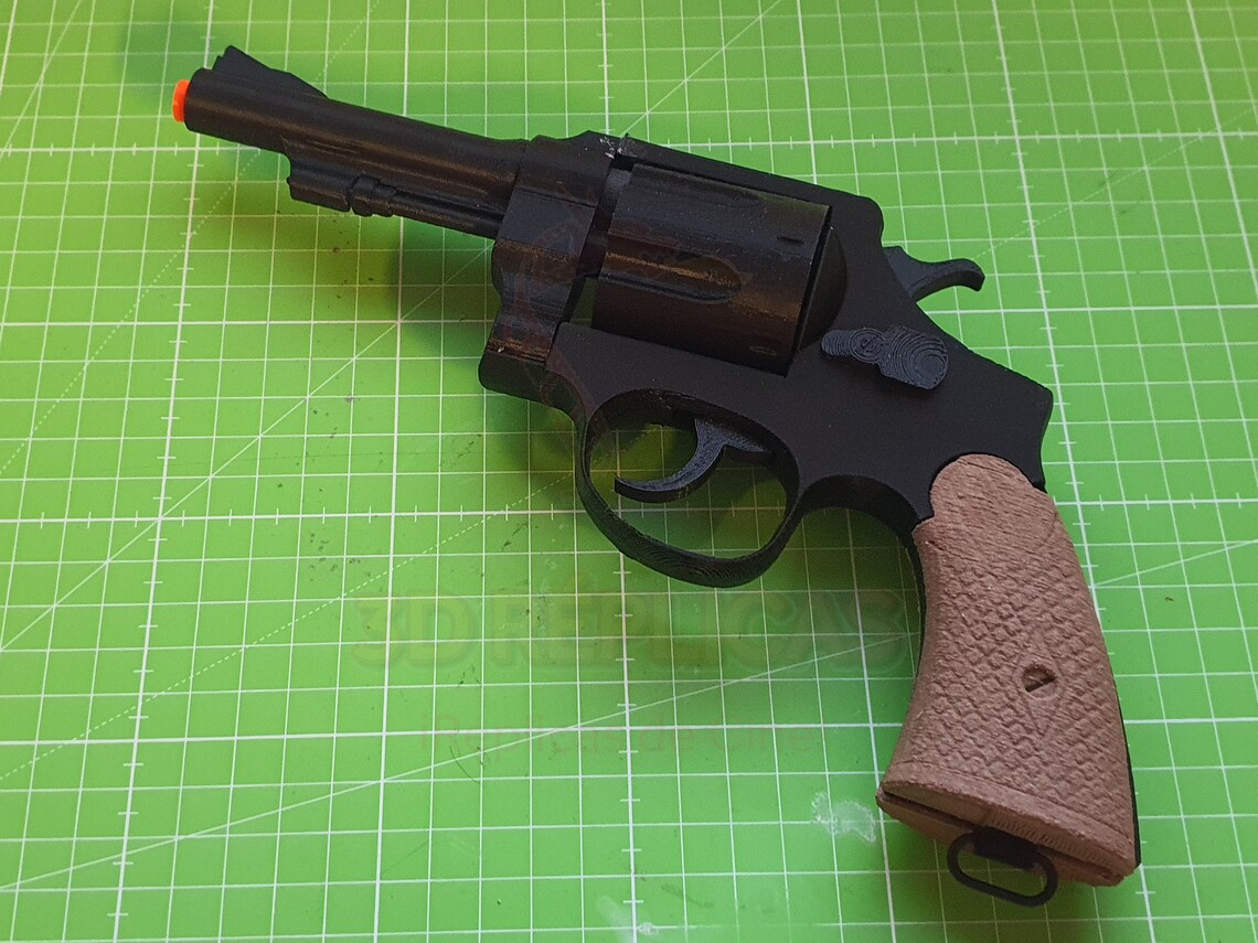 Indiana Jones S&W M1917 Revolver Raiders of the Lost Ark Gun - Etsy UK
