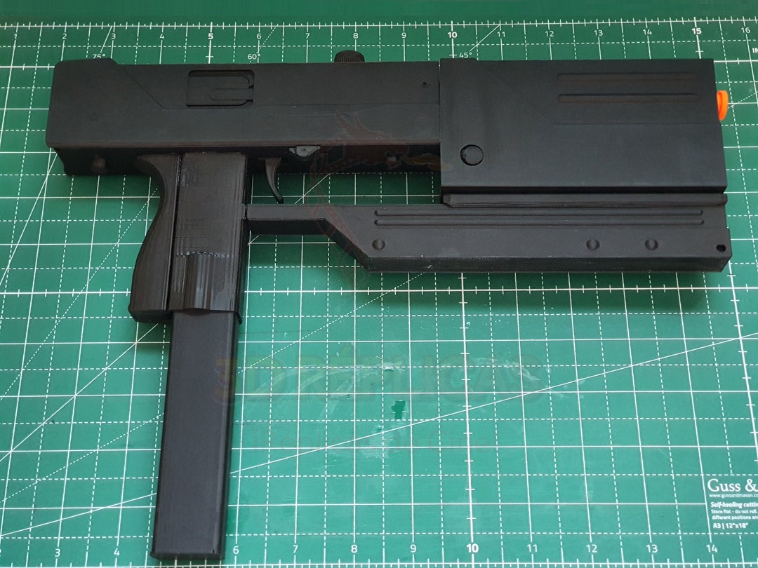 Blade 2 MAC-11 Sub Machine Gun Pistol Cosplay Prop Replica Wesley ...