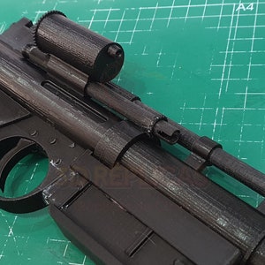 Star Wars Obi-wan Kenobi Blaster Pistol Cosplay Prop Replica Gun 2022 ...