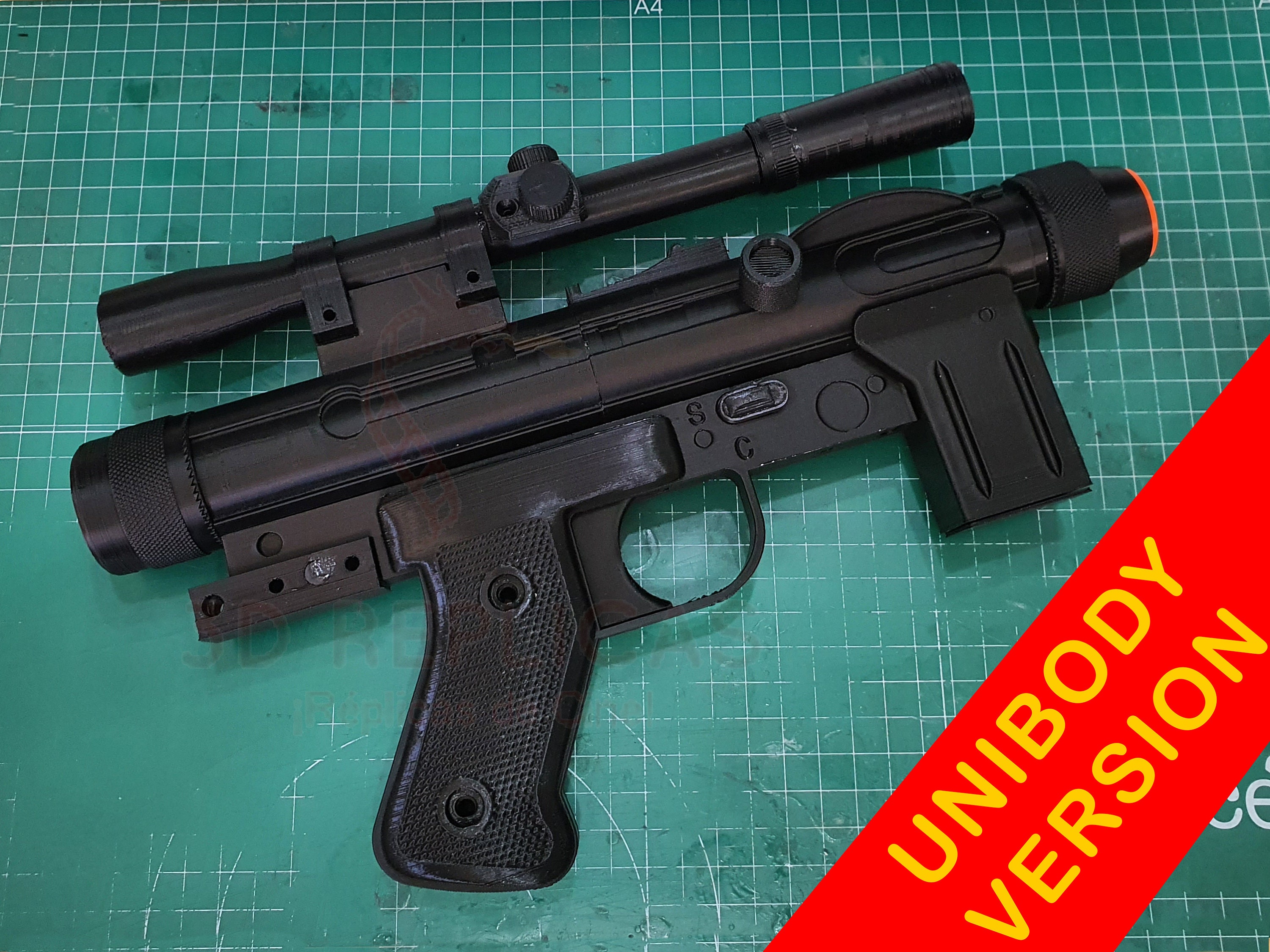 Star Wars Se-14r Death Trooper Blaster UNIBODY Version Cosplay | Etsy