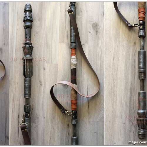 Rey's Quarterstaff Star Wars VII TFA the Force Awakens - Etsy