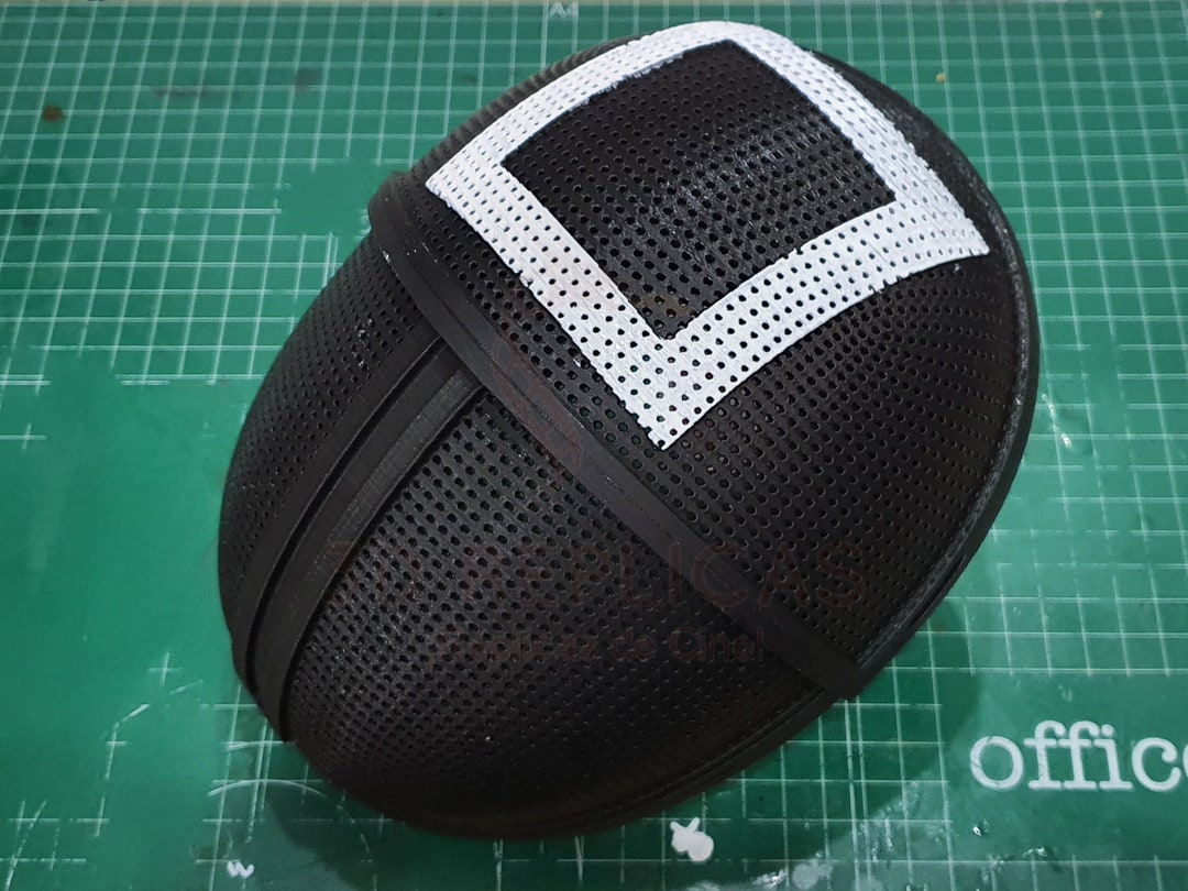 Squid Game Soldiers Mask Cosplay Prop Replica Circle Triangle Square - Etsy