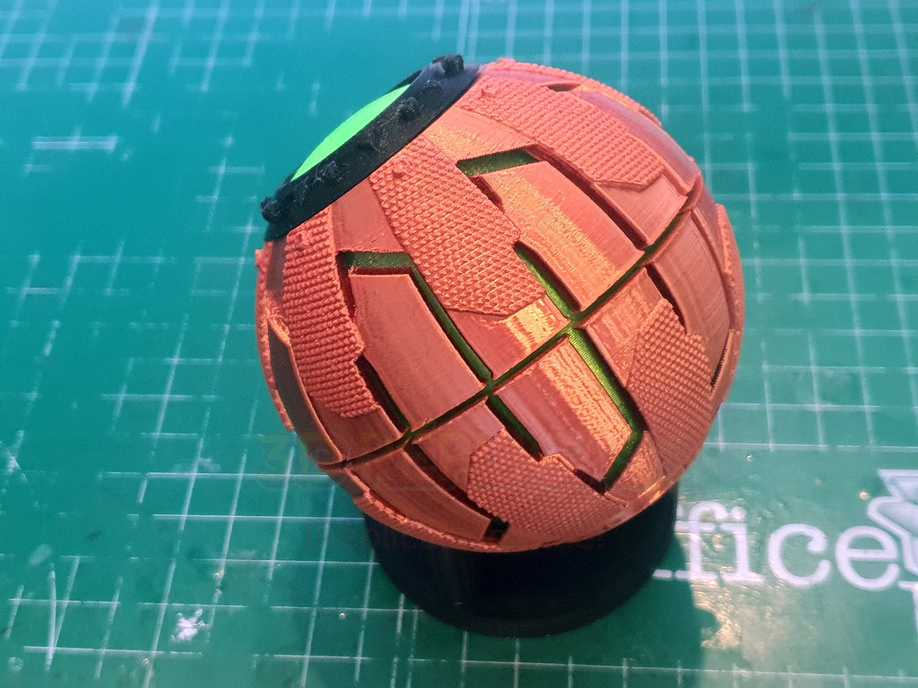 Spider-man Green Goblin Pumpkin Grenade Prop Replica Bomb - Etsy UK