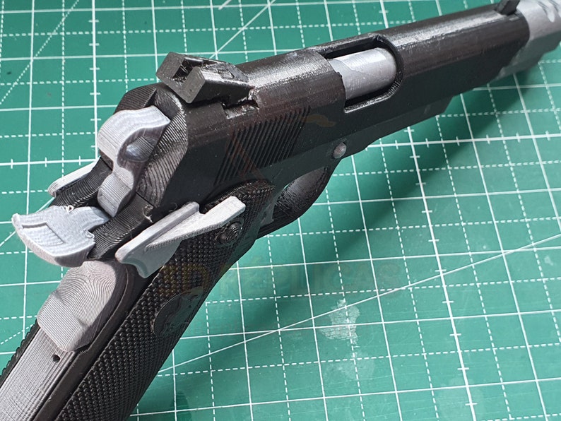 The Punisher Colt 1911 Custom Pistol Cosplay Prop Replica Gun - Etsy UK