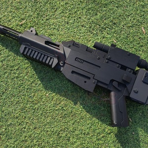 Star Wars EL-16 HFE Finn Blaster Cosplay Rifle Gun Prop Replica Force ...