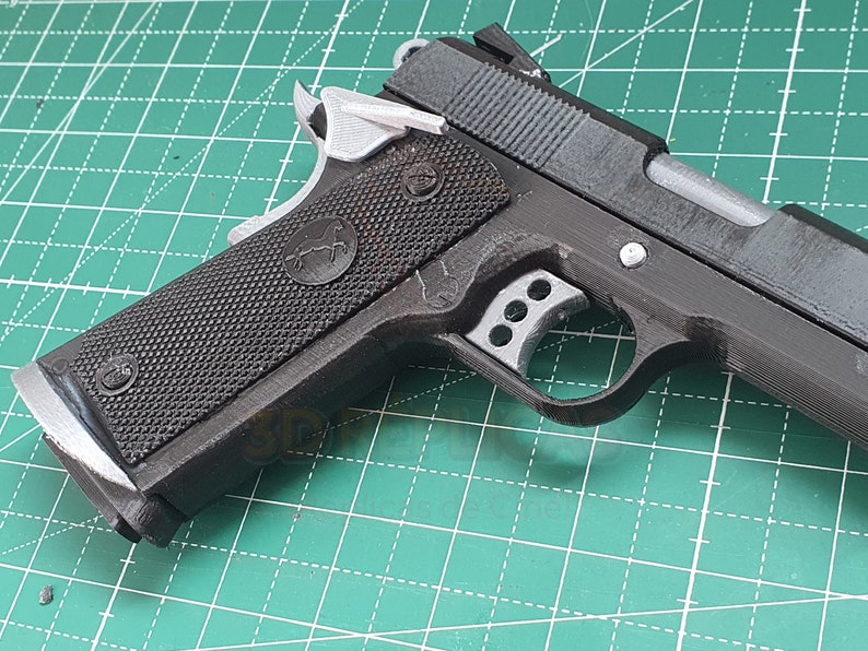 The Punisher Colt 1911 Custom Pistol Cosplay Prop Replica Gun - Etsy